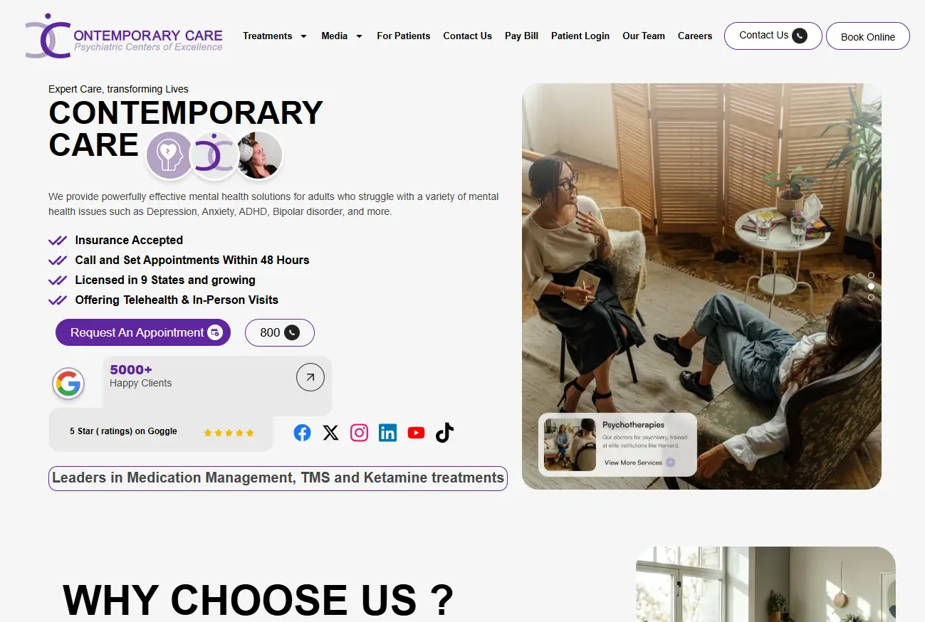 Locations - Contemporary Care